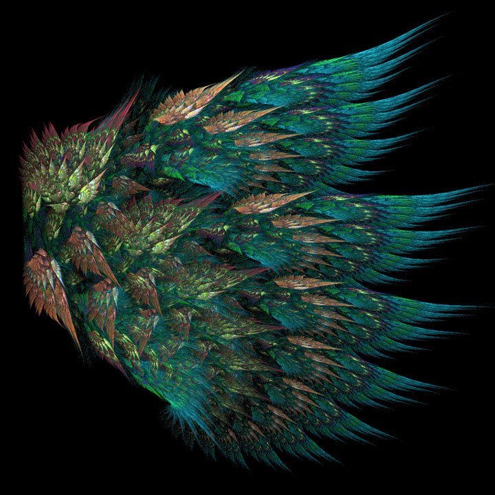 fractal flames feather fan
